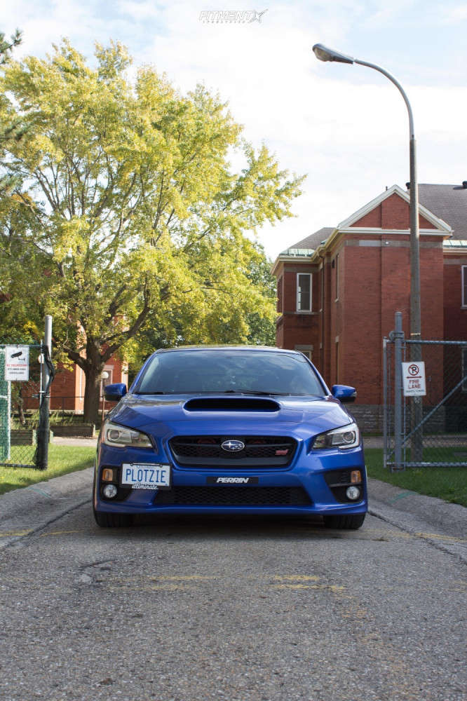 2016 Subaru WRX STI Limited with 18x9.5 Aodhan DS02 and Firestone ...