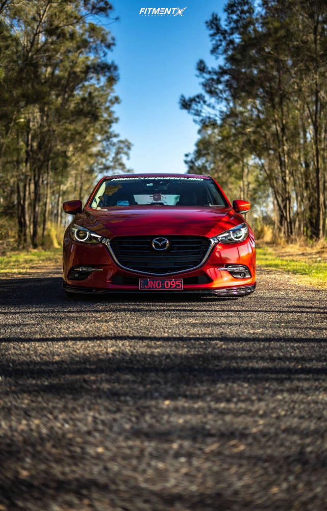 2016 Mazda 3 s Grand Touring with 18x8 Avant Garde M220 and Dunlop ...