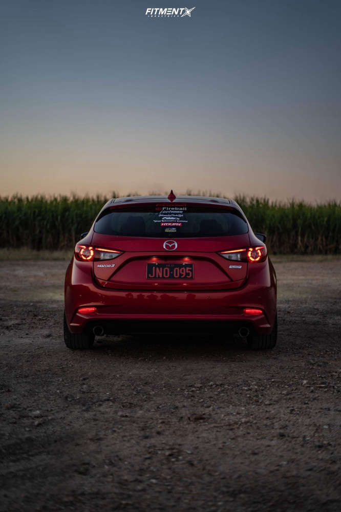 2016 Mazda 3 s Grand Touring with 18x8 Avant Garde M220 and Dunlop ...