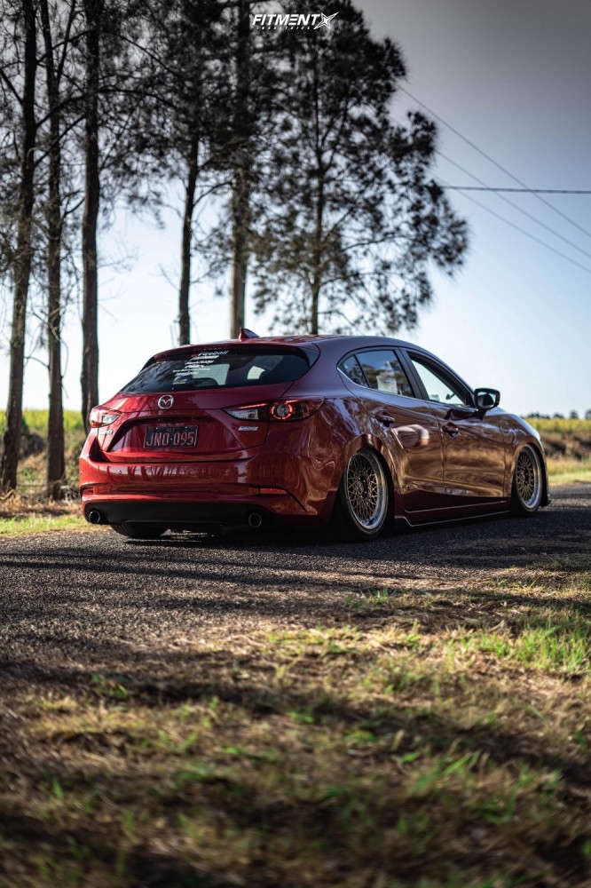 2016 Mazda 3 s Grand Touring with 18x8 Avant Garde M220 and Dunlop ...
