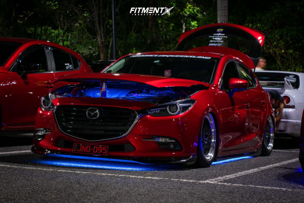 2016 Mazda 3 s Grand Touring with 18x8 Avant Garde M220 and Dunlop ...