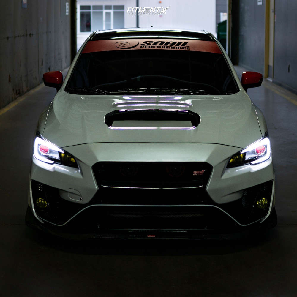 2016 Subaru WRX STI Base with 18x9.5 Volk Te37sl and General 255x35 on ...