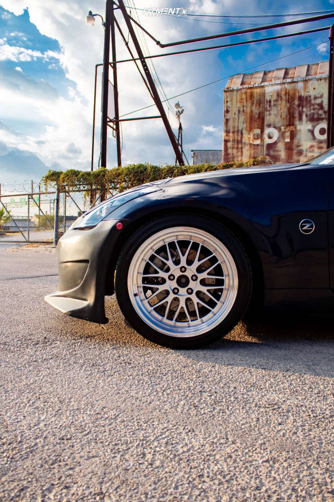 2007 Nissan 350Z Enthusiast with 19x9.5 Varrstoen Es1 and Bridgestone ...