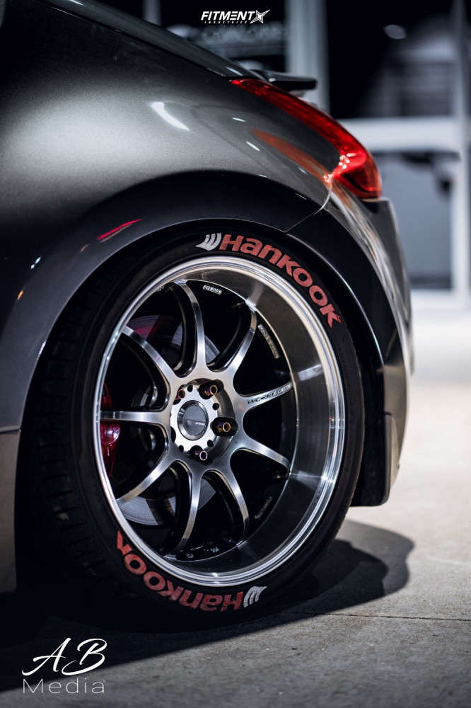 2010 Nissan 370Z 40th Anniversary Edition with 19x10.5 Work D9r and ...