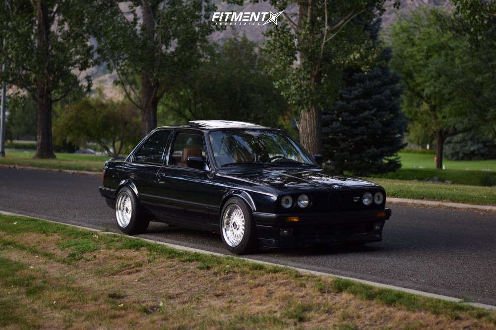 1989 BMW 325is Base with 16x8 BBS Rs and Dunlop 215x45 on Coilovers ...