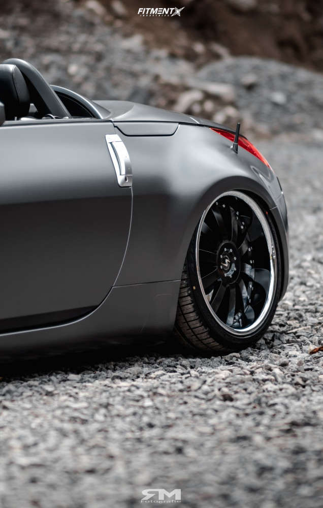 2005 Nissan 350Z Base with 19x9.5 Schmidt Jack Line and Falken 255x35 ...