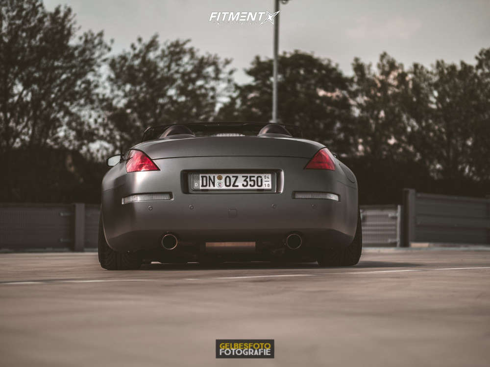 2005 Nissan 350Z Base with 19x9.5 Schmidt Jack Line and Falken 255x35 ...