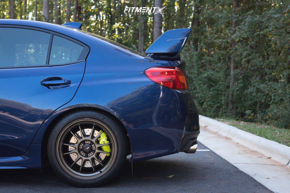 2019 Subaru WRX STI Base with 18x8.5 Konig Hypergram and Nankang 245x40 ...