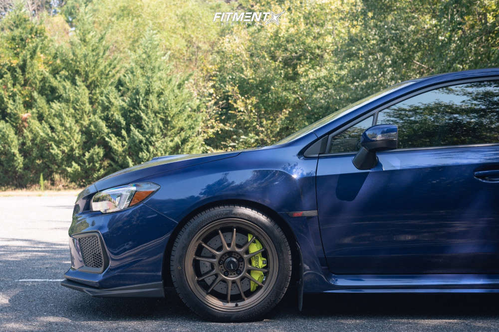 2019 Subaru WRX STI Base with 18x8.5 Konig Hypergram and Nankang 245x40 ...