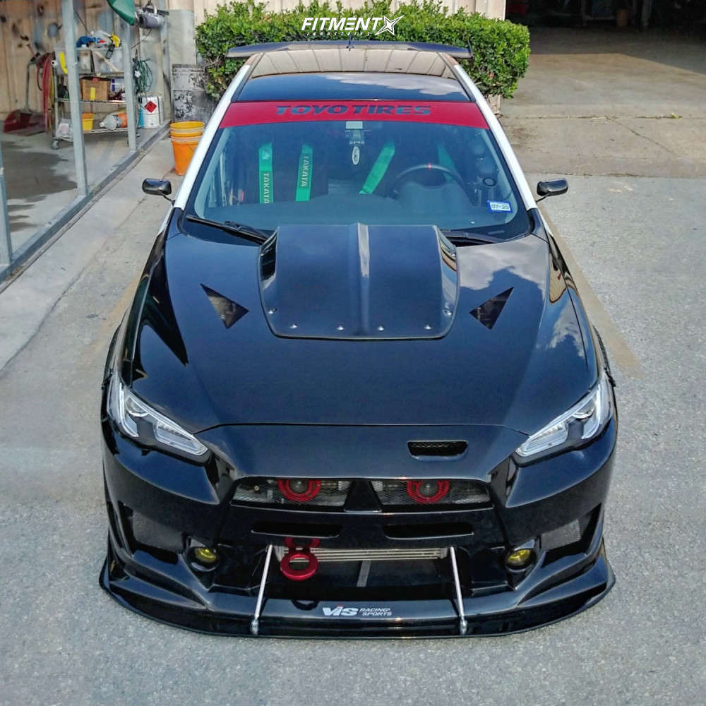 2015 Mitsubishi Lancer GT with 18x8.5 ESR Sr07 and Toyo Tires 245x40 on ...