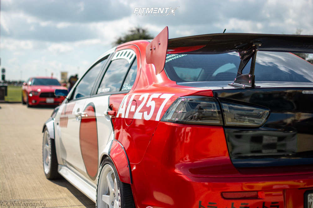 2015 Mitsubishi Lancer GT with 18x8.5 ESR Sr07 and Toyo Tires 245x40 on ...