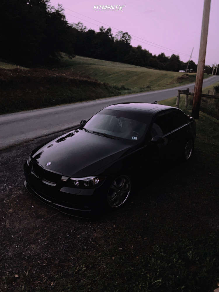 2007 BMW 328i Base with 18x8.5 Work VS SD and Nankang 215x40 on ...