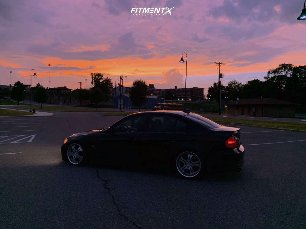 2007 BMW 328i Base with 18x8.5 Work VS SD and Nankang 215x40 on ...