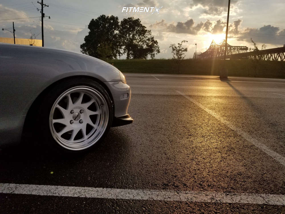 2001 Mazda MX-5 Miata Base with 16x9 Whistler Kr7 and Yokohama 215x40 ...