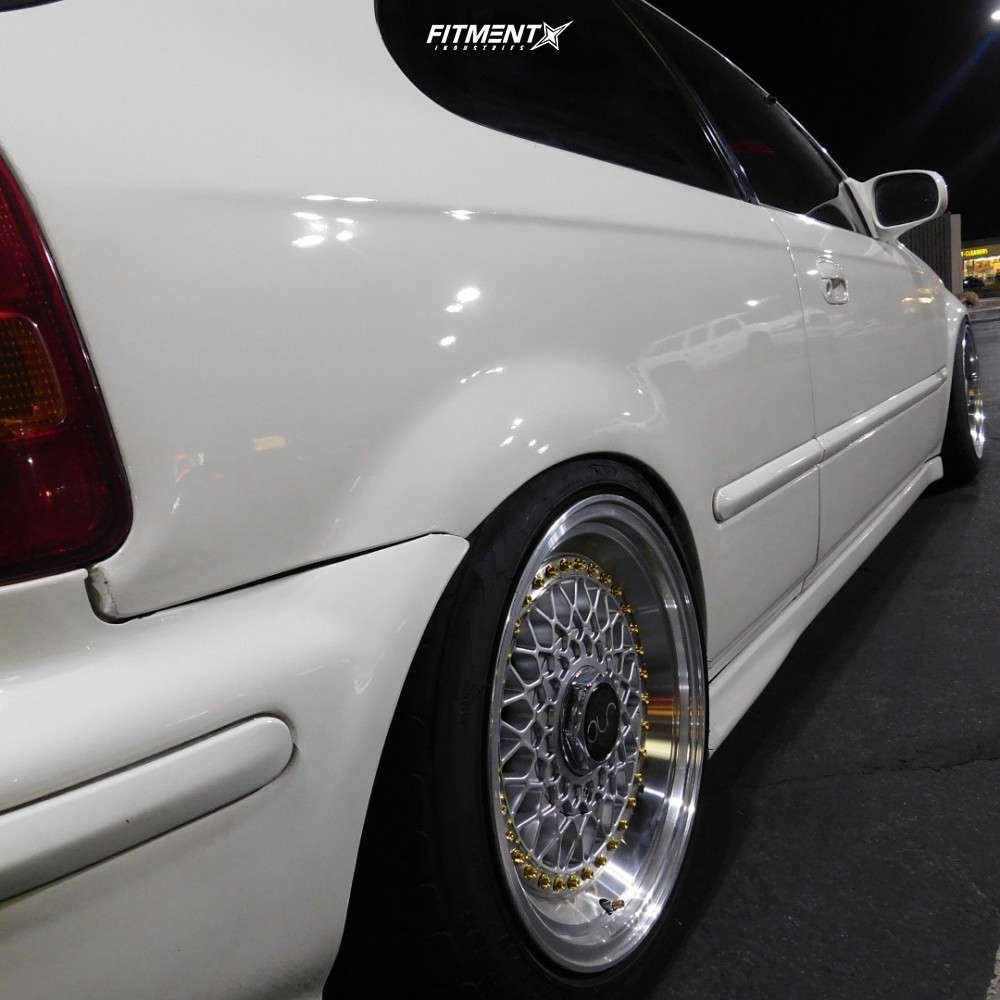 1996 Honda Civic DX with 15x8 JNC Jnc004s and Federal 195x45 on Air ...