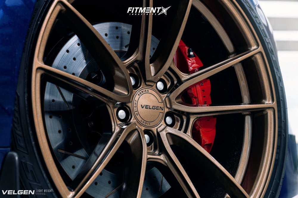 2018 INFINITI Q60 Sport with 20x10.5 Velgen Vf5 and Falken 285x30 on ...