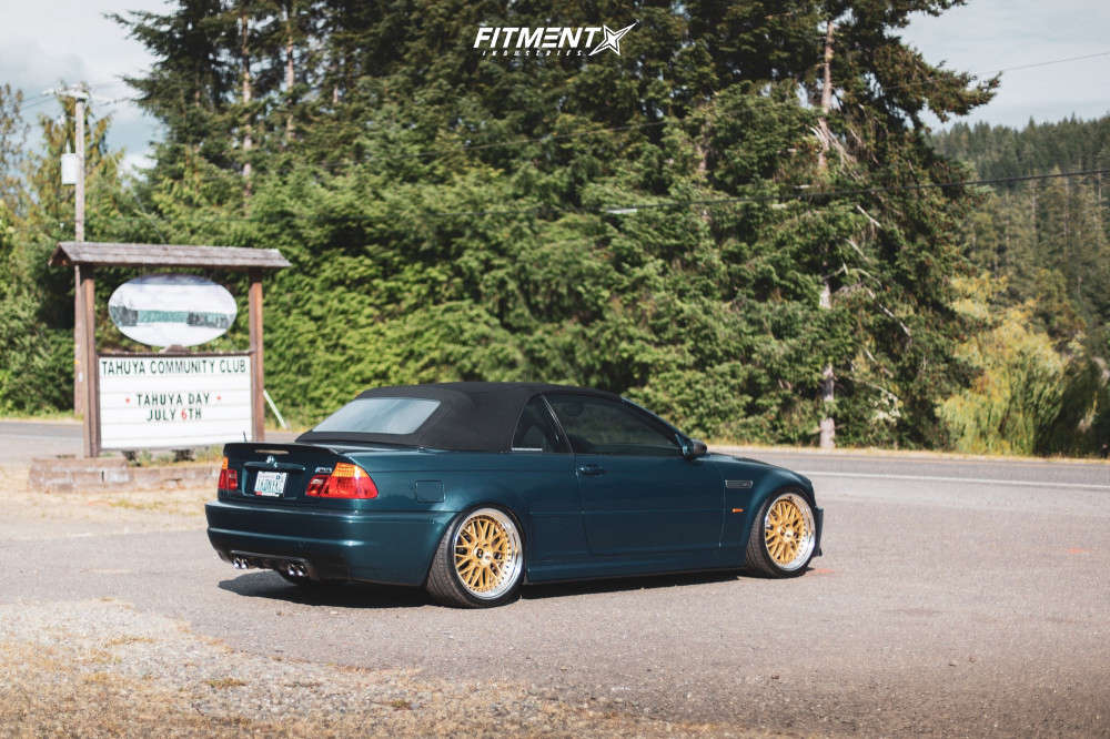 2002 BMW M3 Base with 19x9.5 Work VS XX and Hankook 255x35 on Coilovers ...