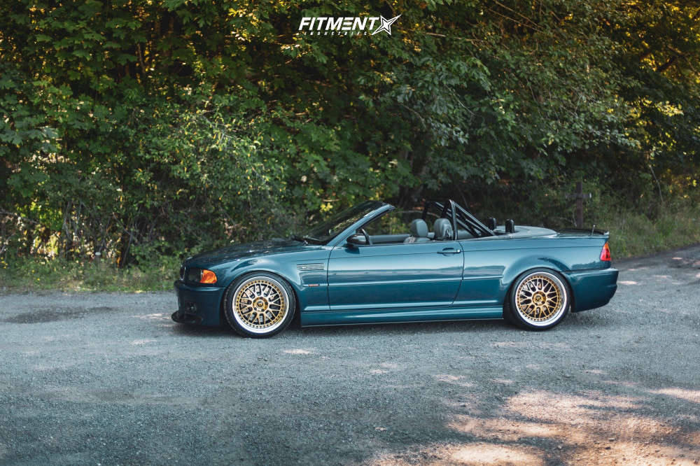2002 BMW M3 Base with 19x9.5 Work VS XX and Hankook 255x35 on Coilovers ...