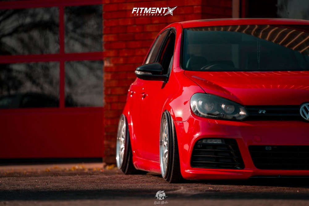 2012 Volkswagen Golf R Base with 18x9.5 Rotiform Lsr and Toyo Tires ...