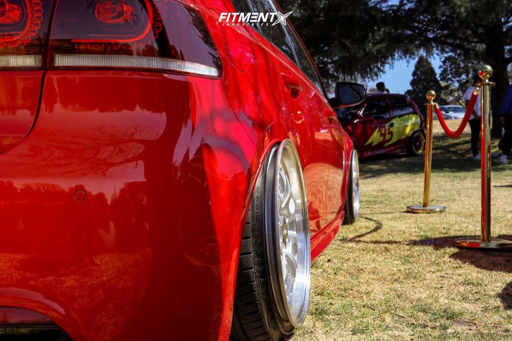 2012 Volkswagen Golf R Base with 18x9.5 Rotiform Lsr and Toyo Tires ...