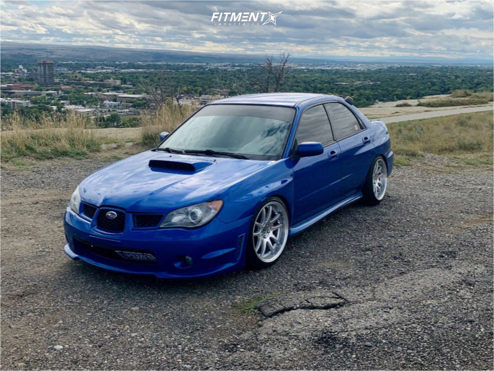2006 Subaru WRX Base with 18x9.5 Aodhan DS02 and Nexen 225x40 on ...
