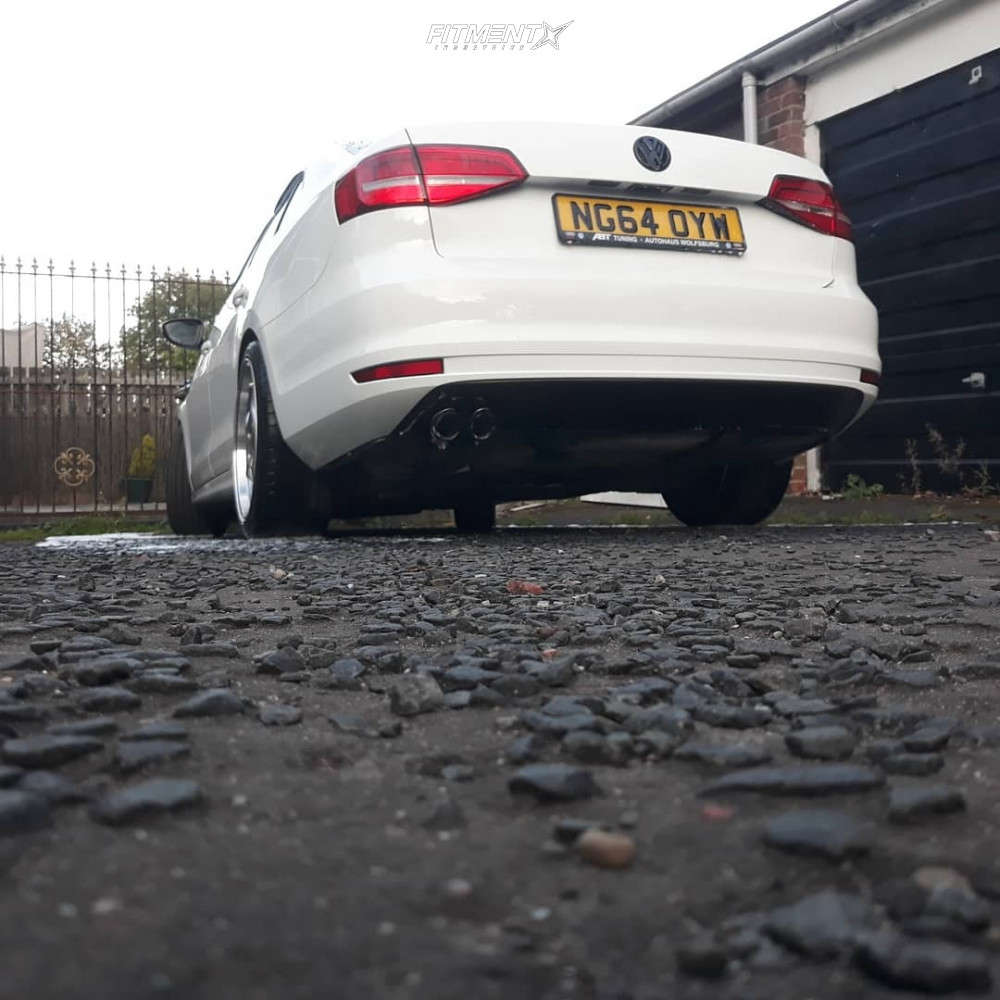 2015 Volkswagen Jetta TDI SE with 18x8.5 Dare F6 and Aptany 225x40 on ...