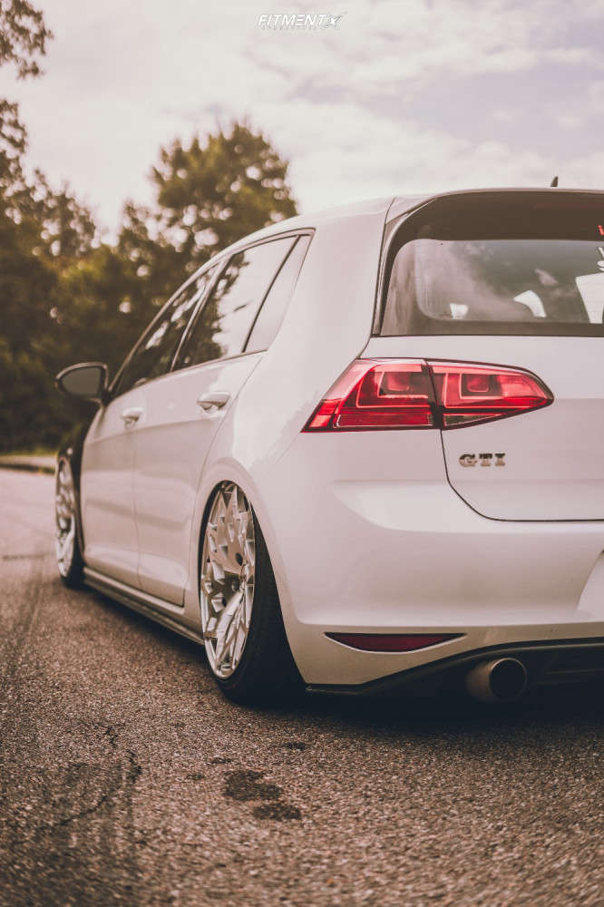 2017 Volkswagen GTI S with 18x8.5 WatercooledIND Md1 and Achilles ...