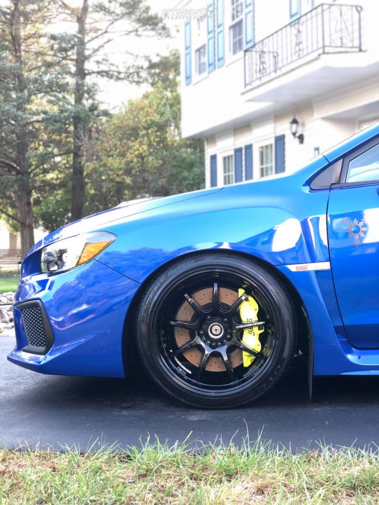 2018 Subaru WRX STI Limited with 18x9.5 Work D9r and Toyo Tires 235x40 ...