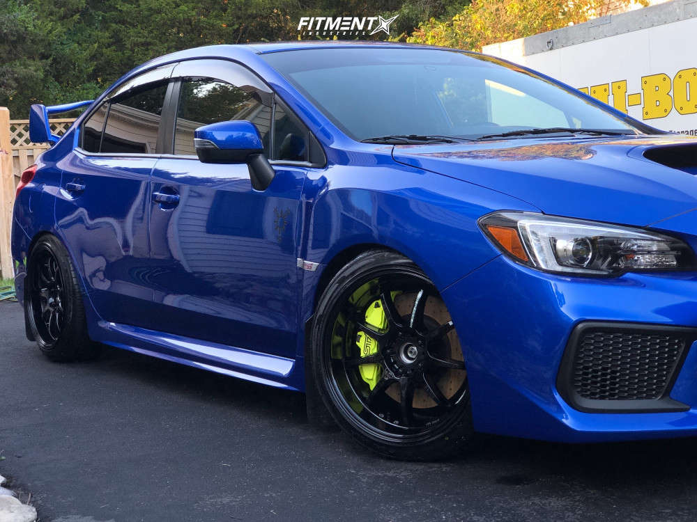 2018 Subaru WRX STI Limited with 18x9.5 Work D9r and Toyo Tires 235x40 ...