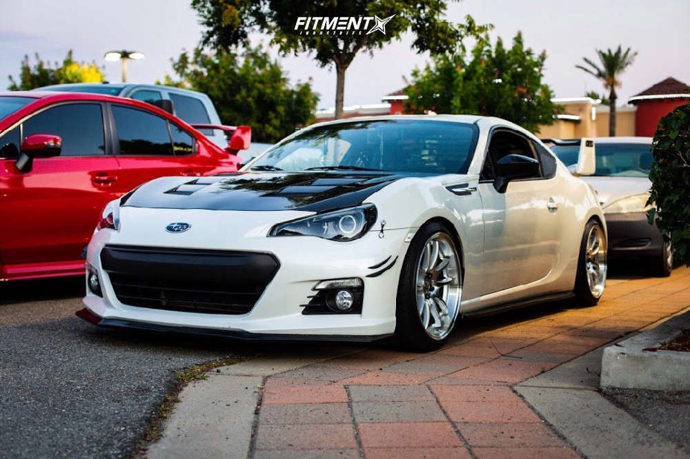 2013 Subaru BRZ Limited with 18x9.5 Aodhan DS02 and Federal 225x40 on Coilovers | 804122 ...