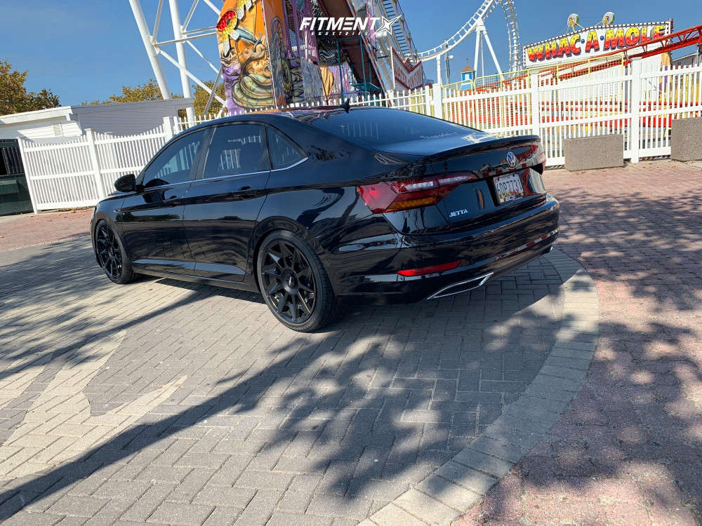 2019 Volkswagen Jetta R-Line with 19x8.5 Rotiform Cvt and Firestone ...