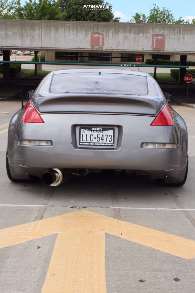 2008 Nissan 350Z Enthusiast with 18x9.5 ESR Sr05 and Radar 245x35 on ...