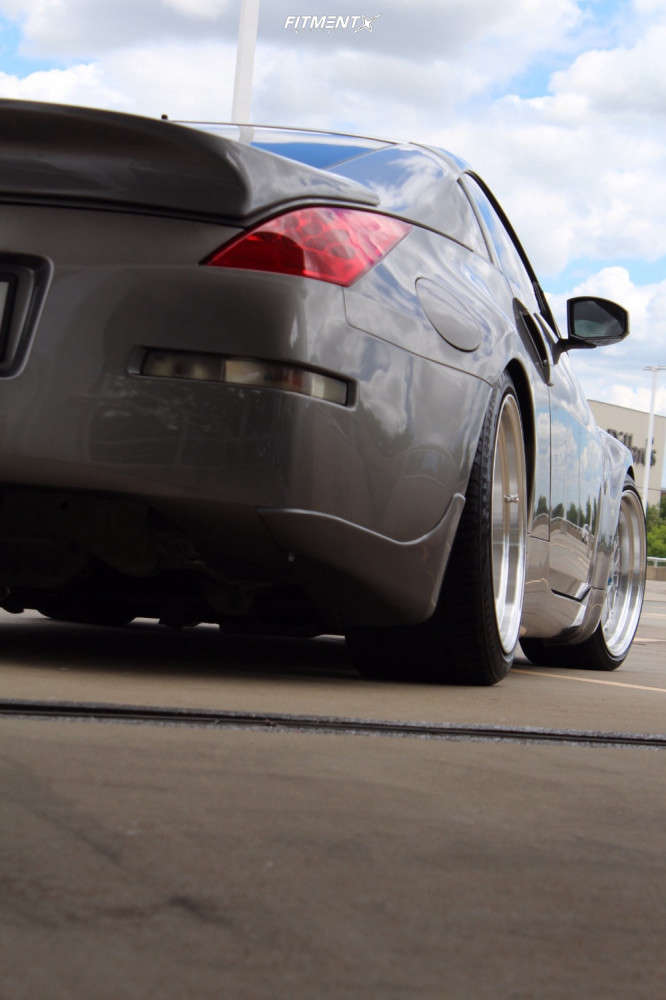 2008 Nissan 350Z Enthusiast with 18x9.5 ESR Sr05 and Radar 245x35 on ...