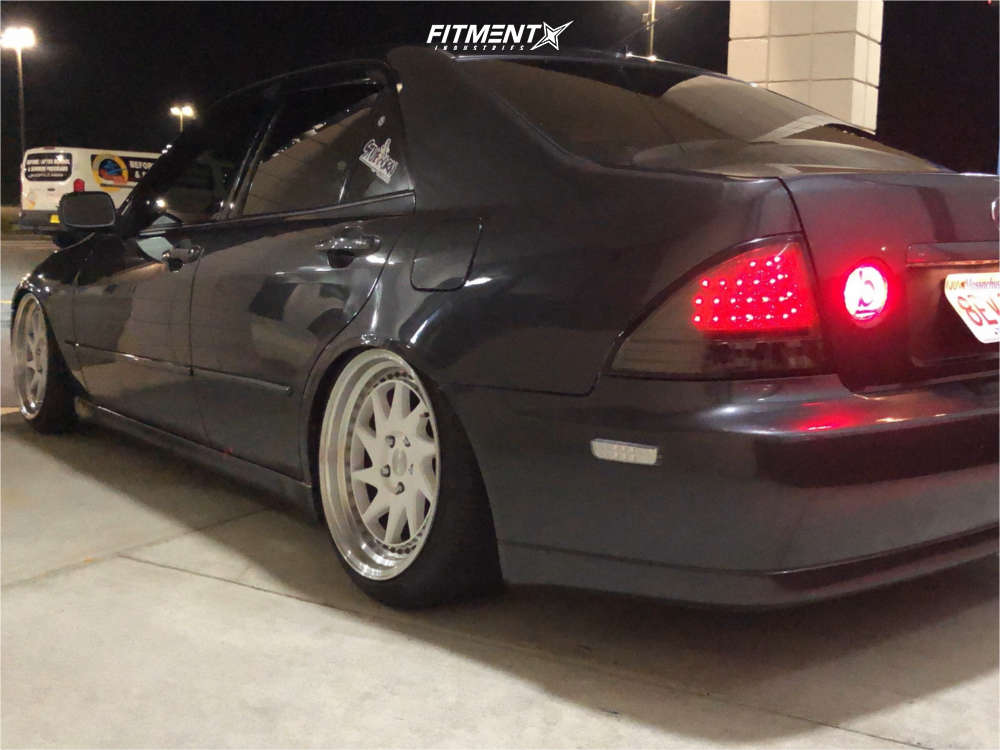 2004 Lexus IS300 Base with 18x8.5 ESR Sr09 and Nankang 205x35 on ...