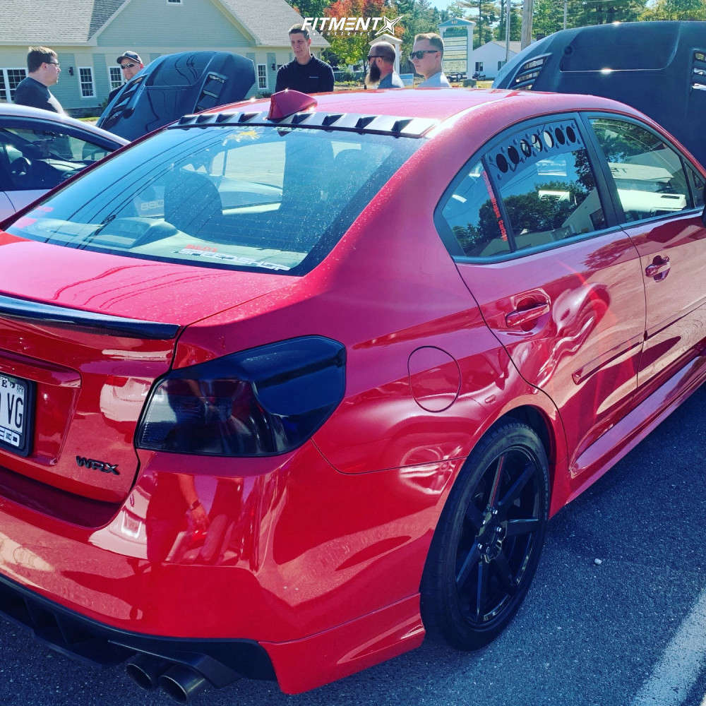 2018 Subaru WRX Premium with 18x9.5 Niche Verona and Dunlop 245x40 on ...