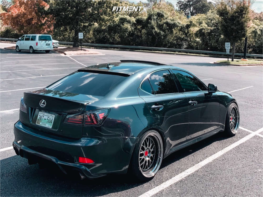 2008 Lexus IS350 Base with 19x9.5 ESR Sr01 and Federal 215x35 on ...