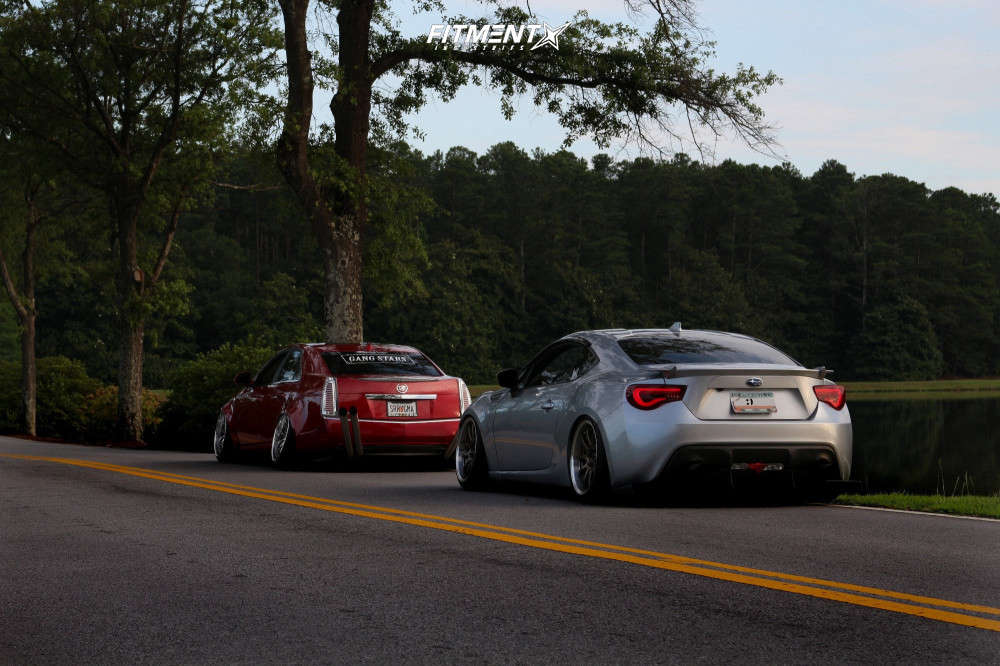 2016 Subaru BRZ Limited with 18x9.5 Aodhan DS02 and Achilles 215x35 on Coilovers | 805166 ...