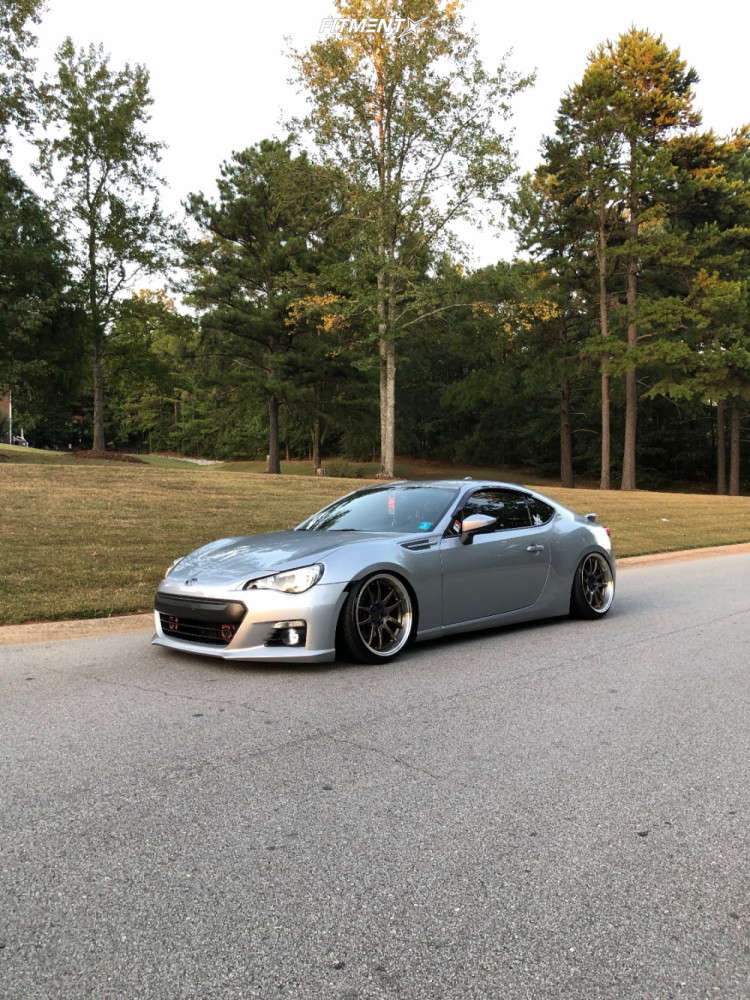 2016 Subaru BRZ Limited with 18x9.5 Aodhan DS02 and Achilles 215x35 on Coilovers | 805166 ...