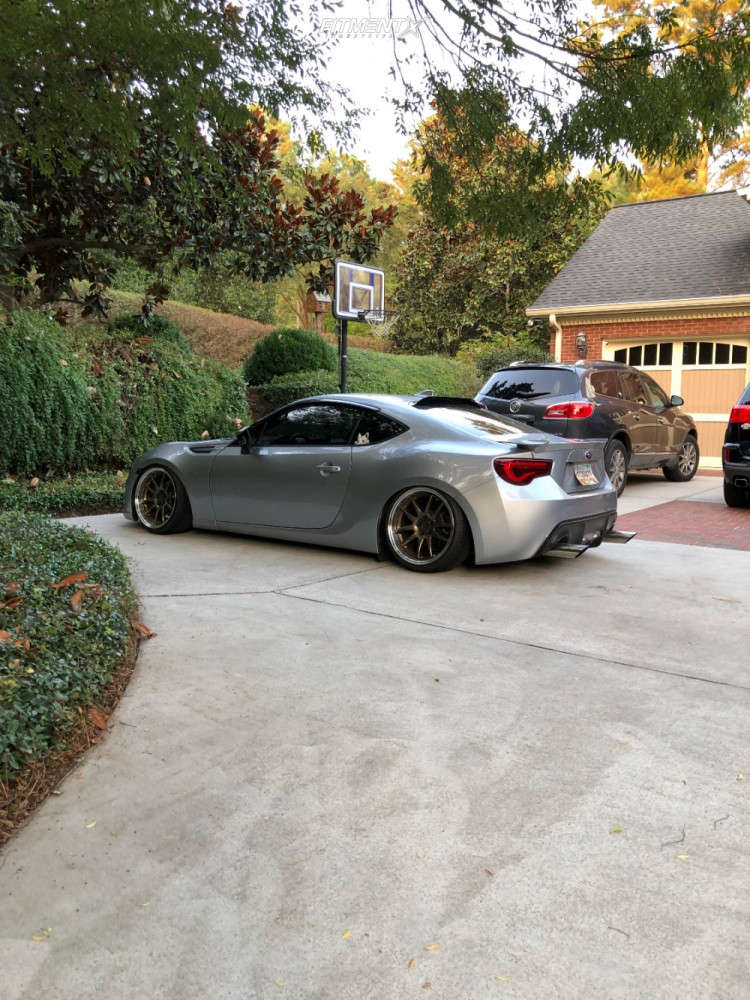 2016 Subaru BRZ Limited with 18x9.5 Aodhan DS02 and Achilles 215x35 on Coilovers | 805166 ...
