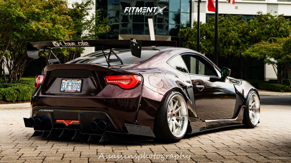 2013 Scion FR-S Base with 18x10.5 Aodhan DS02 and Barum 255x35 on ...