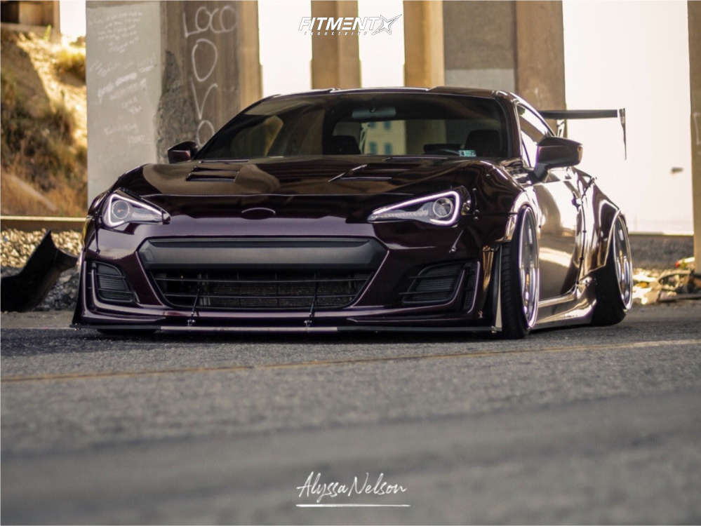 2013 Subaru BRZ Base with 18x10 CCW Lm5 and Federal 225x35 on Air ...