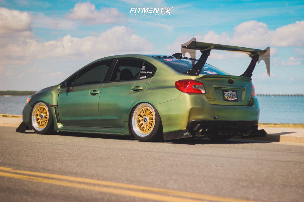 2015 Subaru WRX Premium with 18x8.5 Rotiform Lsr and Achilles 245x45 on ...