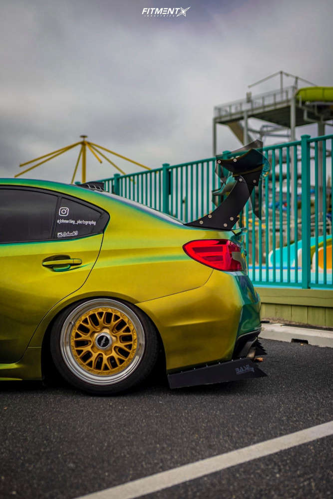 2015 Subaru WRX Premium with 18x8.5 Rotiform Lsr and Achilles 245x45 on ...