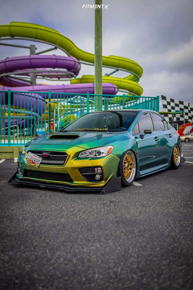 2015 Subaru WRX Premium with 18x8.5 Rotiform Lsr and Achilles 245x45 on ...