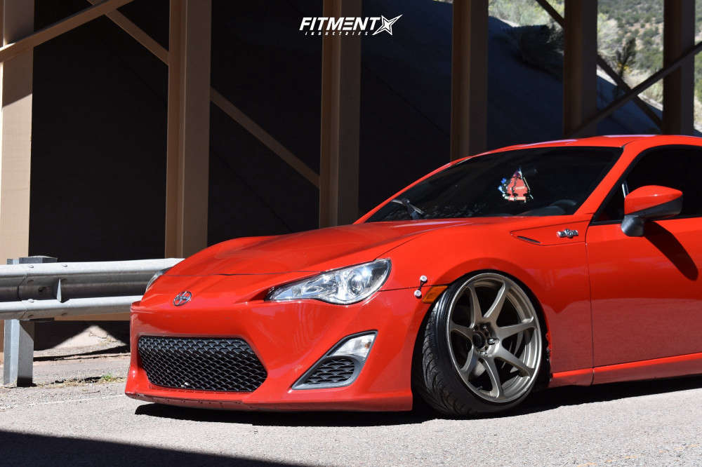2015 Scion FR-S Base with 18x9.5 MB Wheels Battles and Federal 215x35 ...