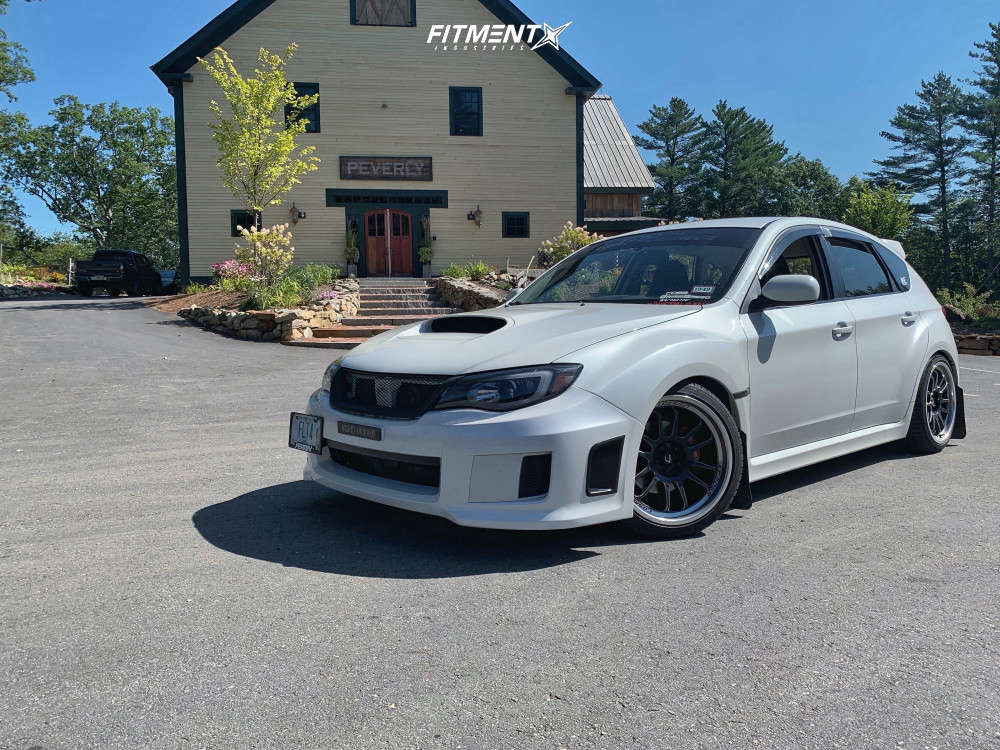 2012 Subaru WRX Base with 18x9 Cosmis Racing XT-206R and Nokian 235x40 ...