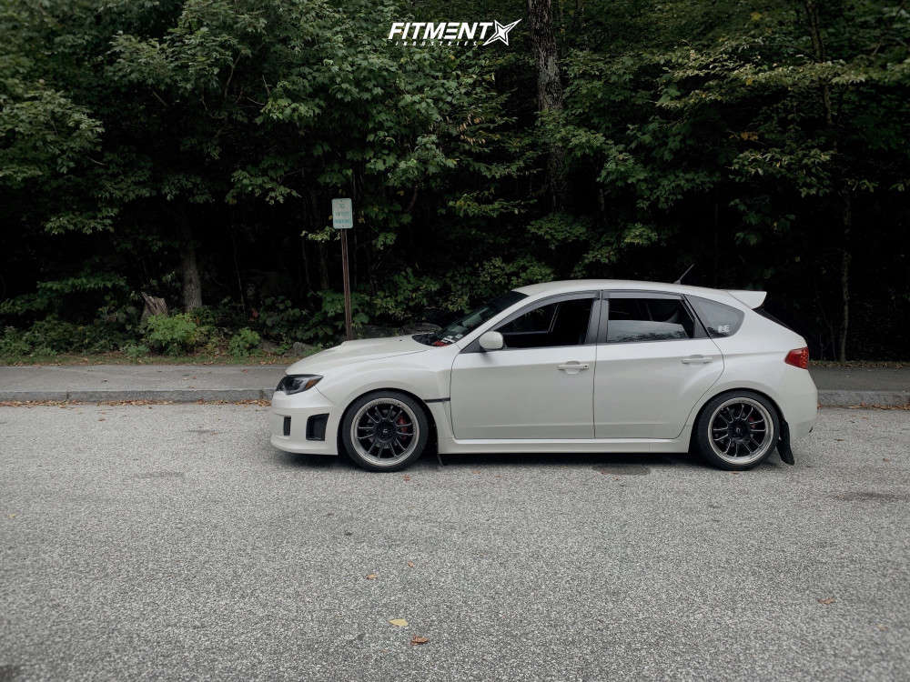2012 Subaru WRX Base with 18x9 Cosmis Racing XT-206R and Nokian 235x40 ...