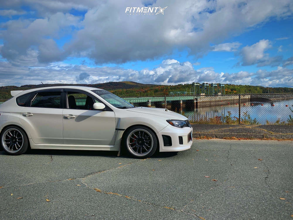 2012 Subaru WRX Base with 18x9 Cosmis Racing XT-206R and Nokian 235x40 ...
