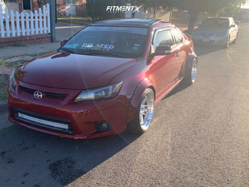 2011 Scion TC Base with 18x10.5 Aodhan Ds05 and Federal 255x35 on ...