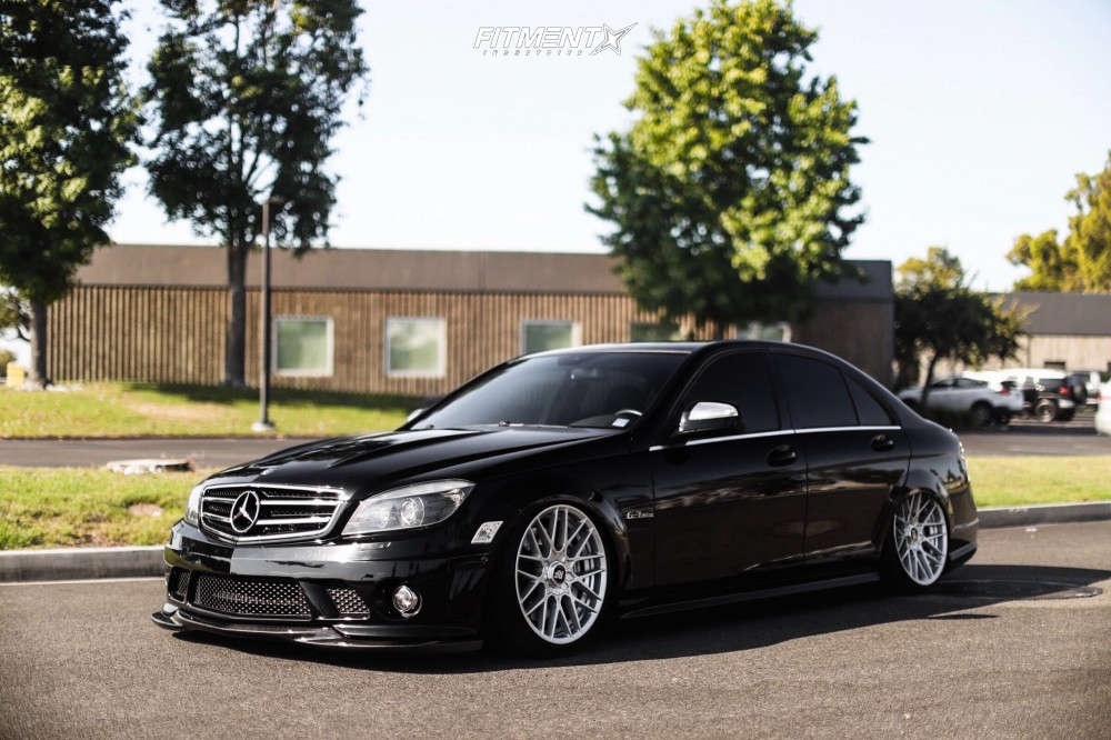 2009 Mercedes-Benz C63 AMG Base with 19x8.5 Rotiform Rse and Nexen ...